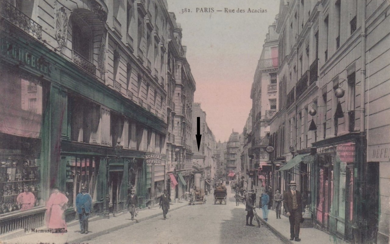 L’angle des rues des Acacias et Villaret de Joyeuse – Histoire ...